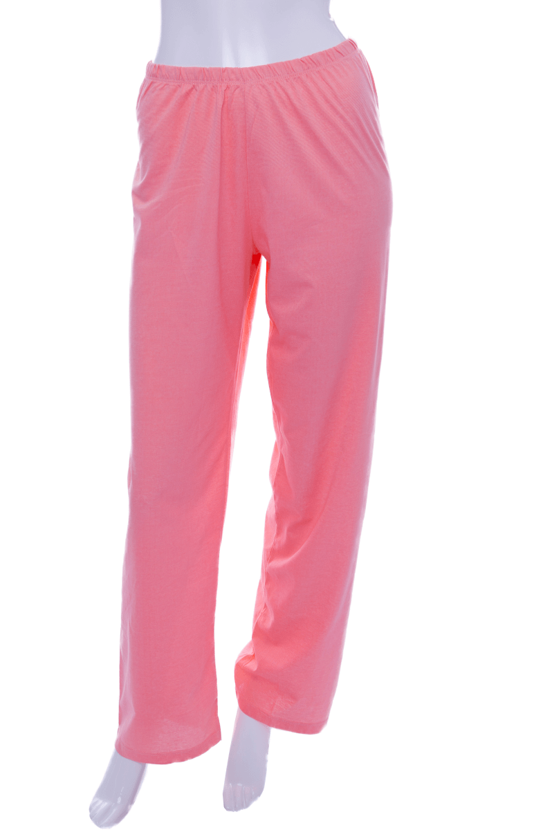Calça Feminina Plus Size Salmão Lisa
