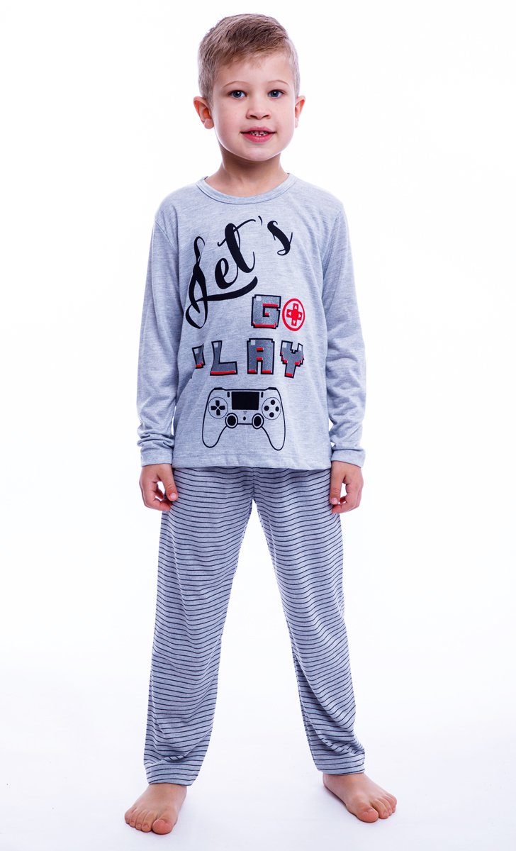 Pijama Infantil Lua Chic Let's Go Play
